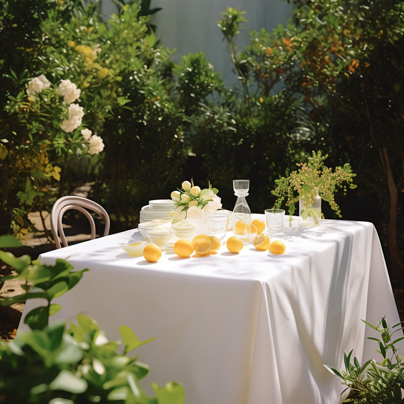 Rectangular Tablecloths | Stylish & Durable Options for Any Table ...