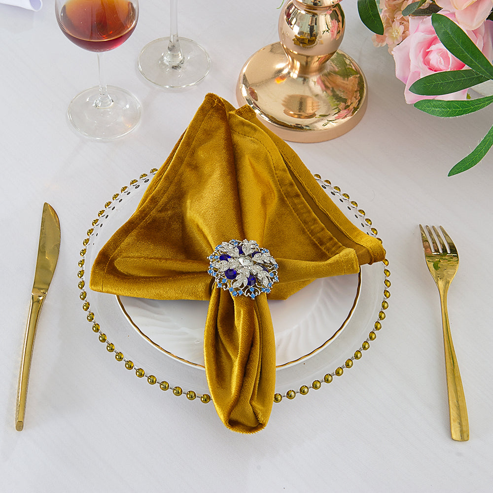 Sample Italian Velvet Napkins – Wedding Linens Inc.