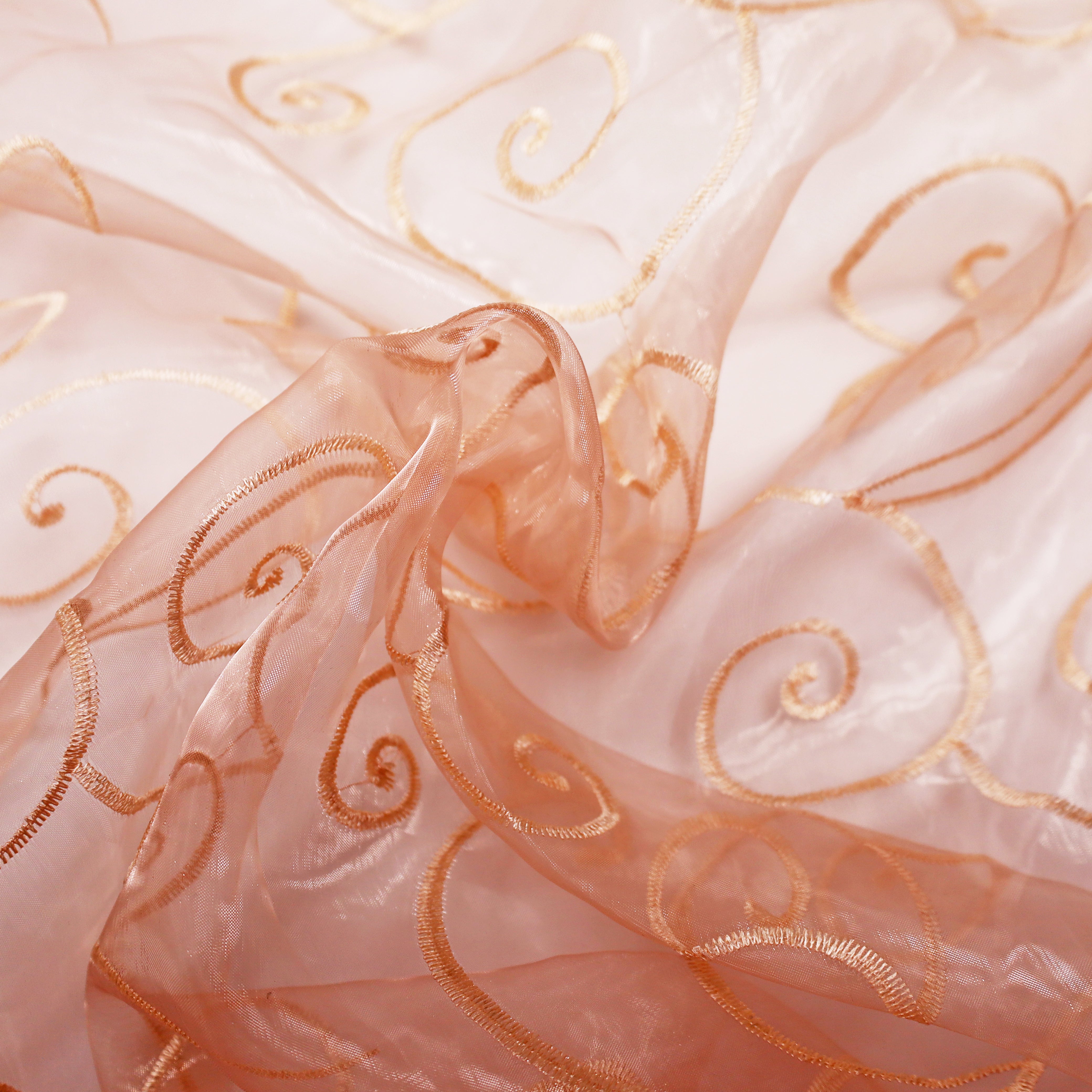 Embroidered Organza – Wedding Linens Inc.