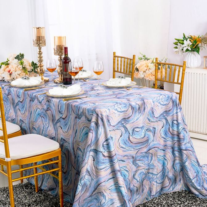 Agate printed Scuba (Wrinkle-Free) Tablecloths Wholesale Scuba Table ...