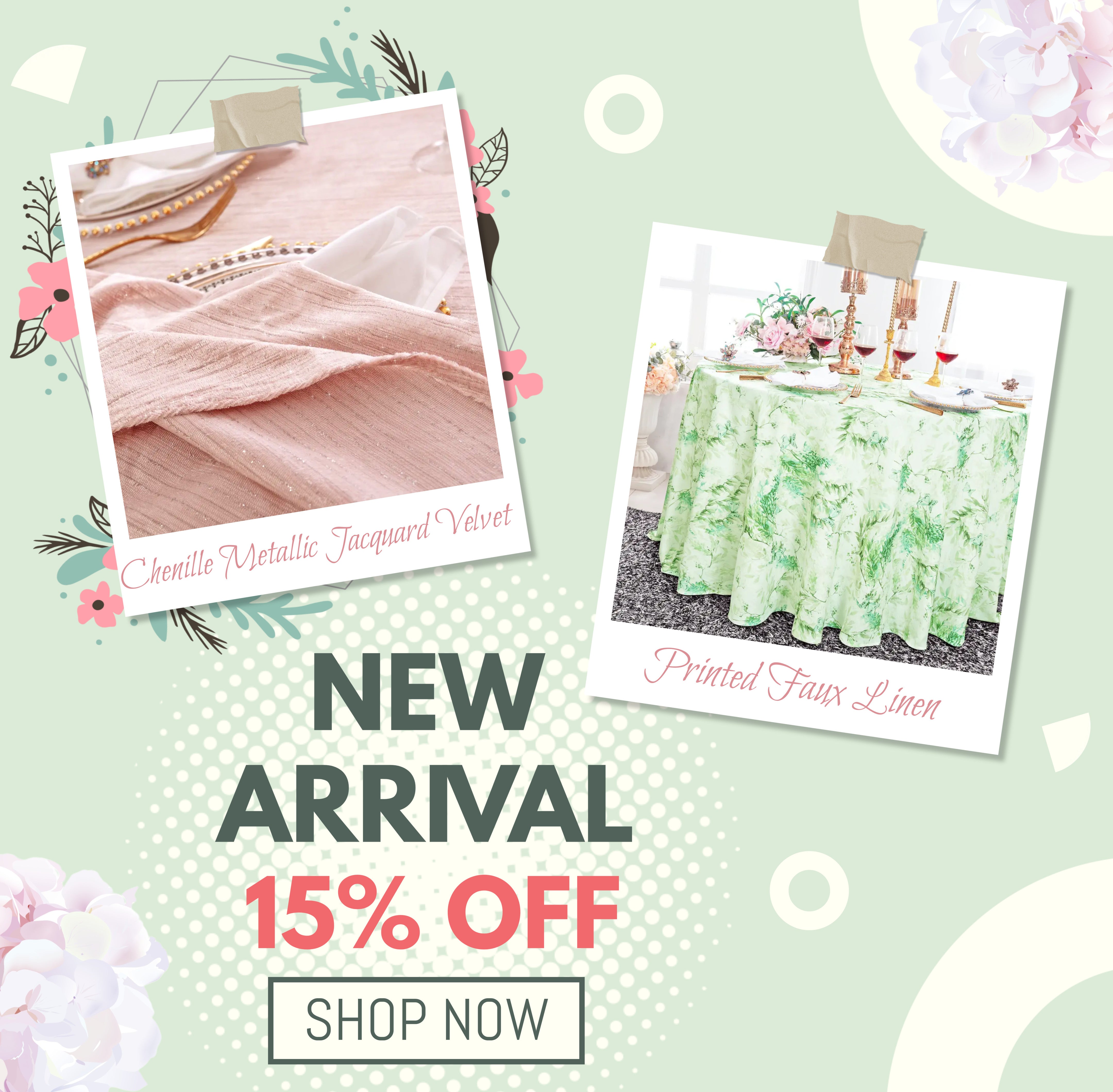 Wedding Linens Inc. | The #1 Source For Premium Tablecloths & More