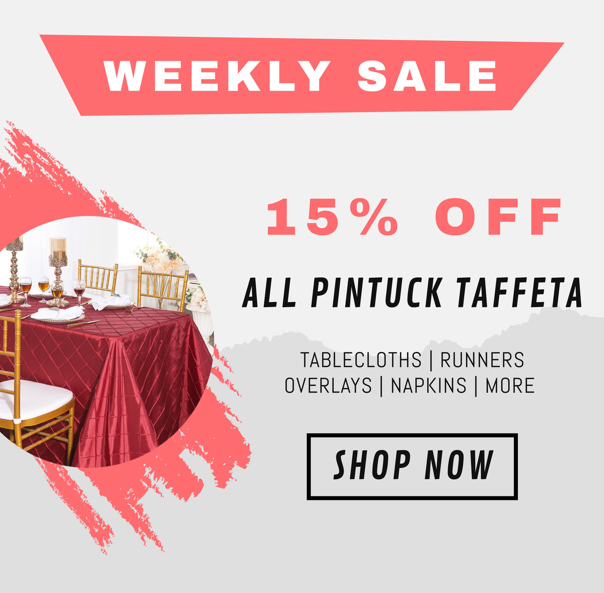 Wedding Linens Inc. | The #1 Source For Premium Tablecloths & More